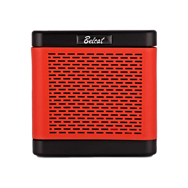Belcat Q-Box Mini Guitar Amplifier Battery Powered Red | Reverb