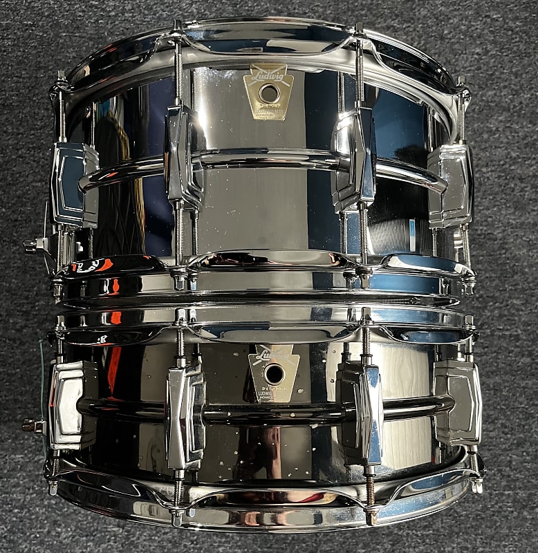 Ludwig Supraphonic LM402 + Black Beauty LB414 Snare Bundle | Reverb