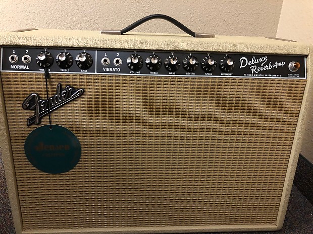 Fender 65 Deluxe Reverb Reissue 22-Watt 1x12 Guitar Combo | Reverb