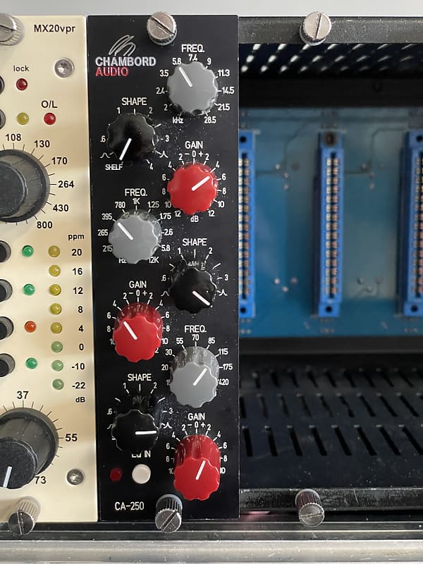 Chambord Audio CA-250 500 series Parametric EQ | Reverb