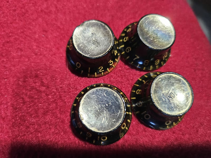 Vintage 1961 Gibson Les Paul SG Custom Knobs Volume and Tone | Reverb