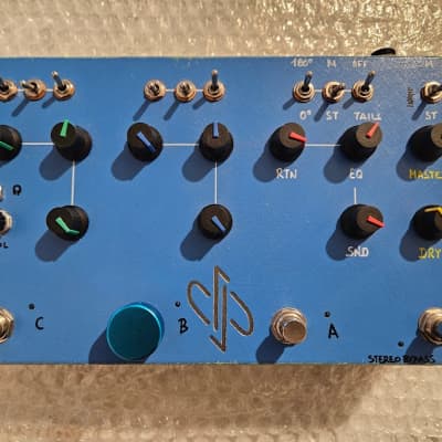 dpFX Pedals 3-Loop Parallel STEREO Blender / FX Loop switcher | Reverb