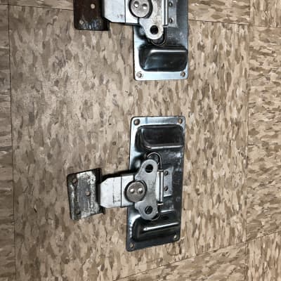 Cheney Style Nickel Guitar case Lock & Latch Fender, Gibson, | Reverb