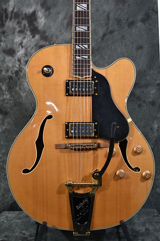 Washburn J6s Archtop Hollowbody 1993 "Wes Montgomery" Natural | Reverb