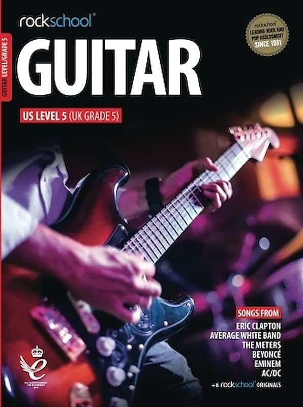 Rockschool Electric Guitar Grade 5 (2018+) Bk/aud | Reverb