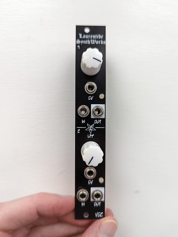 Laurentide Synthworks VG2 Passive Vactrol Gate - Black | Reverb