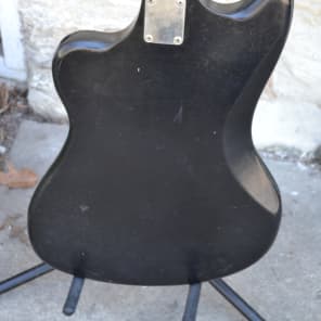 Vintage 1966 Supro Taurus Bass Guitar & OHSC Very Unique | Reverb