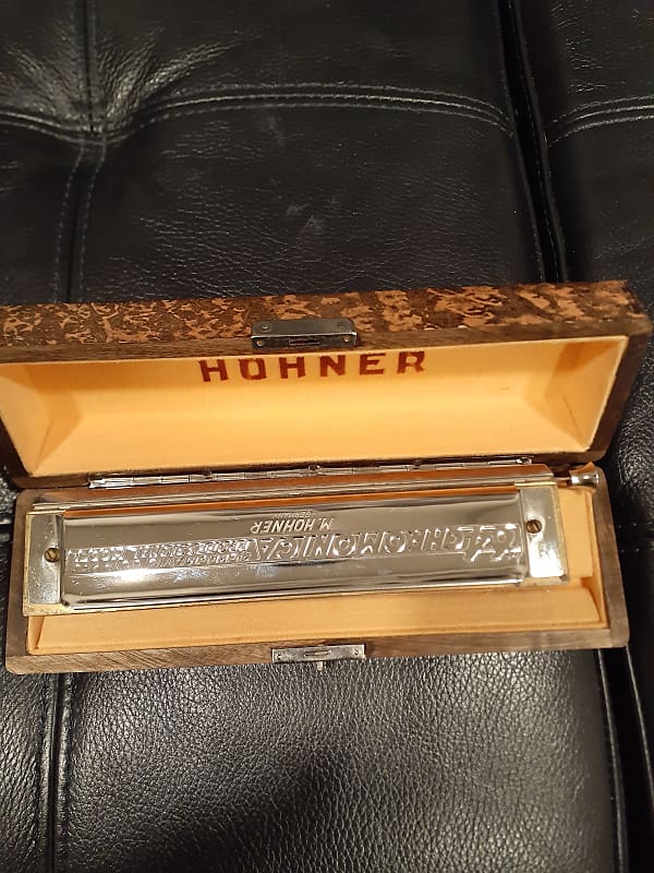 Hohner 64 Chromonica 64 - Key of C 1960s Silver | Reverb UK