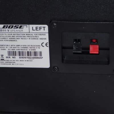 Bose 201 V bookshelf speakers pair | Reverb