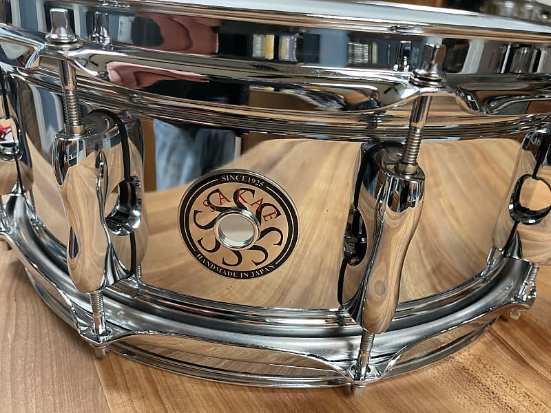 Sakae 14X5.5 Steel Snare | Reverb