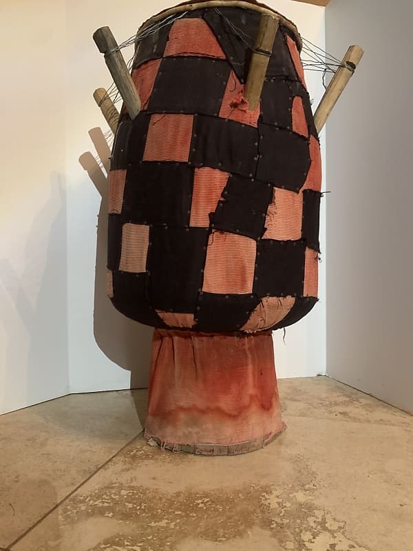 Hand Made African Kete Drum | Reverb