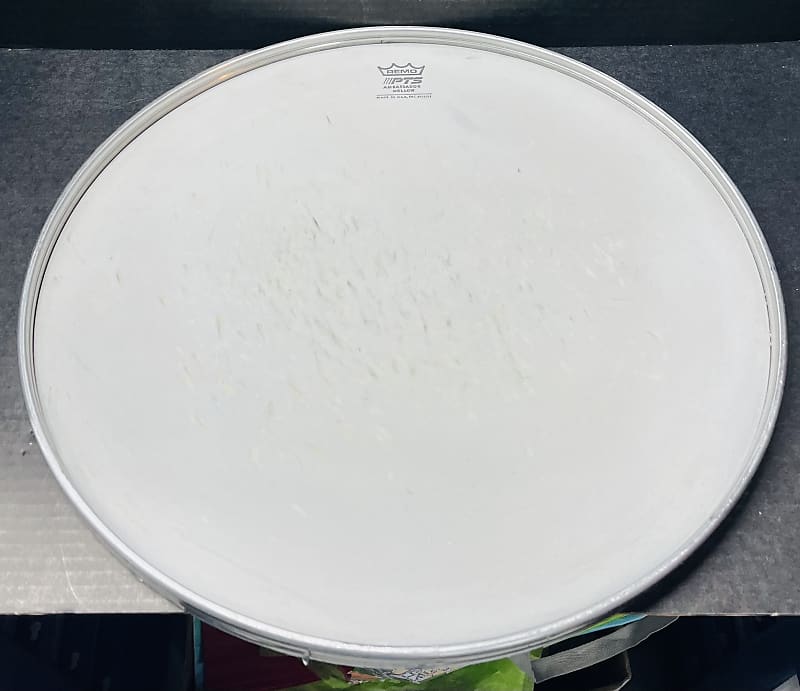 Remo PTS Drum Heads 16” Floor Tom 80’s - White | Reverb