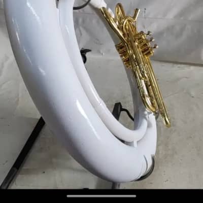 CONN SOUSAPHONE 22K FIBERGLASS/BRASS NAKED LADY | Reverb