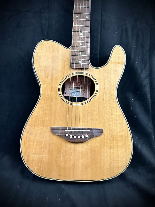 Fender Telecoustic - Natural | Reverb