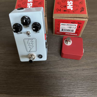 JHS SuperBolt V2 Overdrive Pedal With Red Remote | Reverb