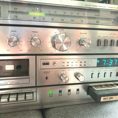 Soundesign 5959 - Vintage 1980s Brushed Aluminum All In One | Reverb