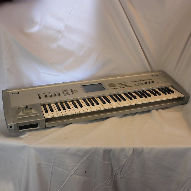 Used Korg Triton 61 Keys Music Workstation Keyboard | Reverb
