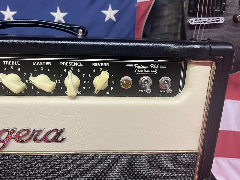 Bugera V22 Infinium Tube amp head with 212 Speaker Cab | Reverb