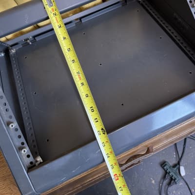 Vintage Two sided 19” wedge-shaped rack case Mid-century | Reverb