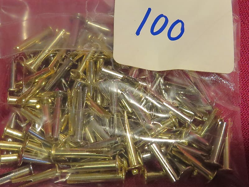 Case Rivets - 100 count brass and nickel 5/8+1/2 TKL-Gibson | Reverb