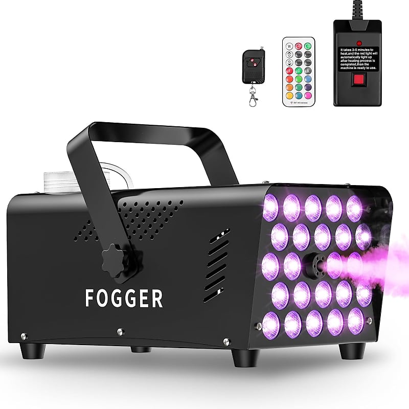 Fog Machine With 24 Rgb Lights 600W Smoke Machine For Party, | Reverb
