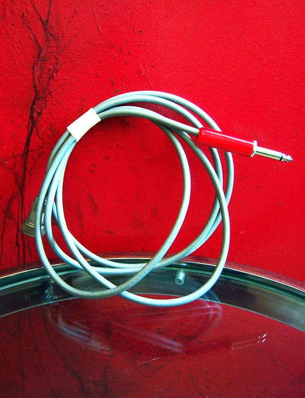 Vintage 1960's Amphenol 75-MC1F-385 Belden 8401 microphone | Reverb