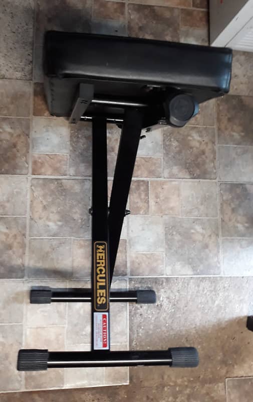 Hercules piano stool - Black | Reverb