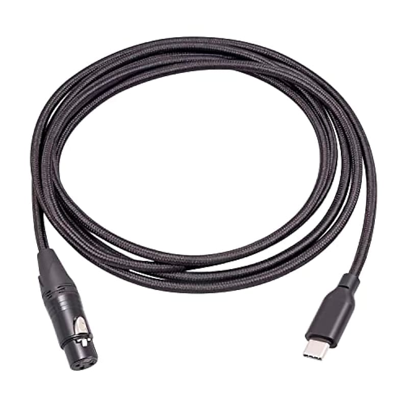 12Ft Xlr To Usb C Cable Usb C To Xlr Female Microphone Cable | Reverb