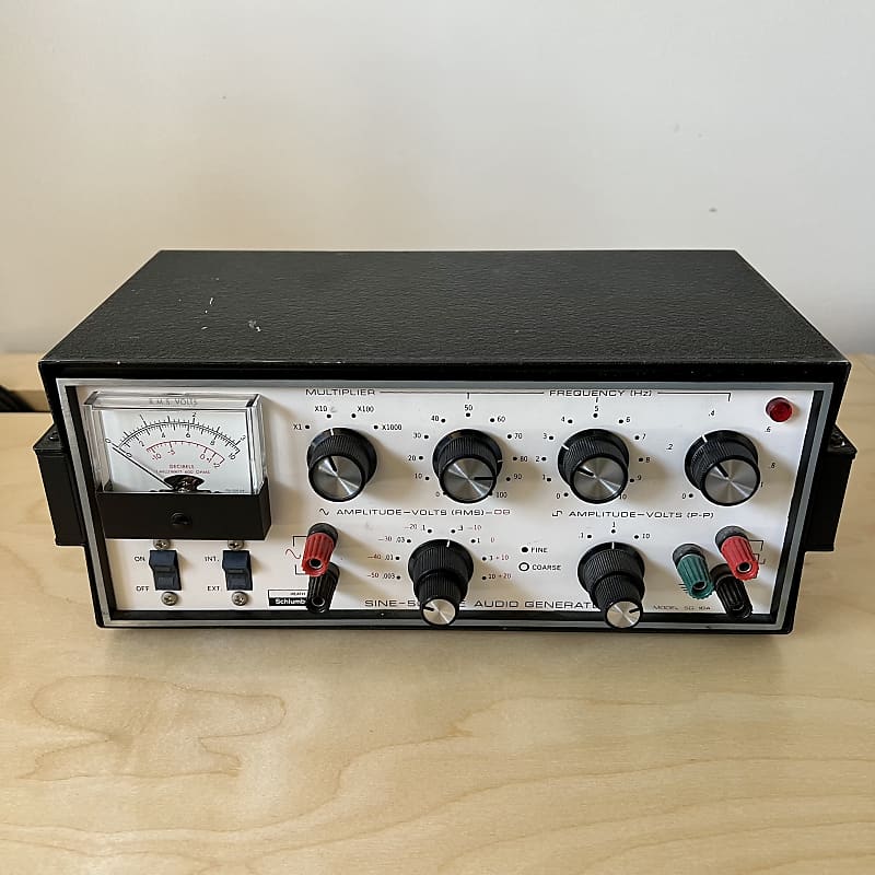 Schlumberger Heath SG-18A - Sine-Square Audio Generator | Reverb
