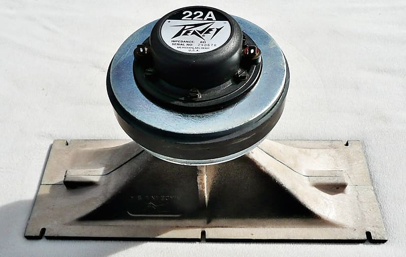 Original Peavey 22A Horn Driver with Horn Lens and 22A | Reverb