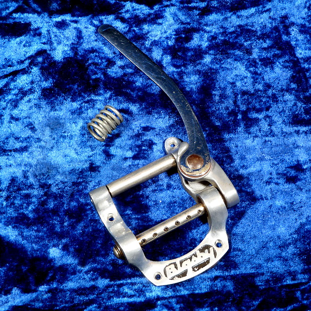 Vintage 1960's Bigsby B5 Horseshoe Tremolo Vibrato Tailpiece | Reverb
