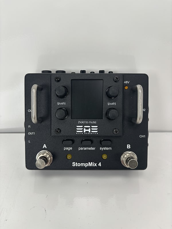 Elite Acoustics - StompMix 4 - USED - Four Chan PreAmp / | Reverb