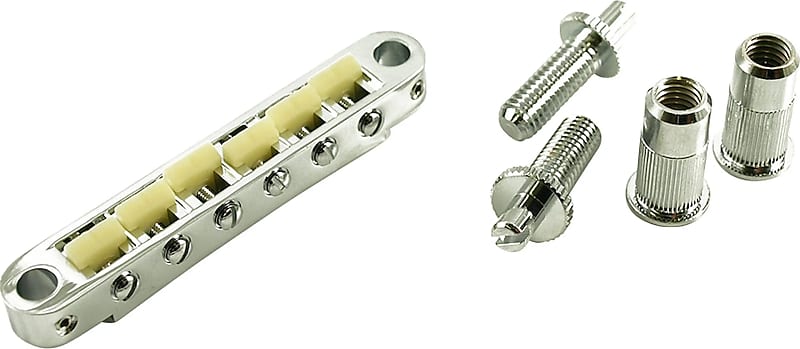 TonePros Metric Tune-O-Matic Bridge With Large Posts And "G | Reverb