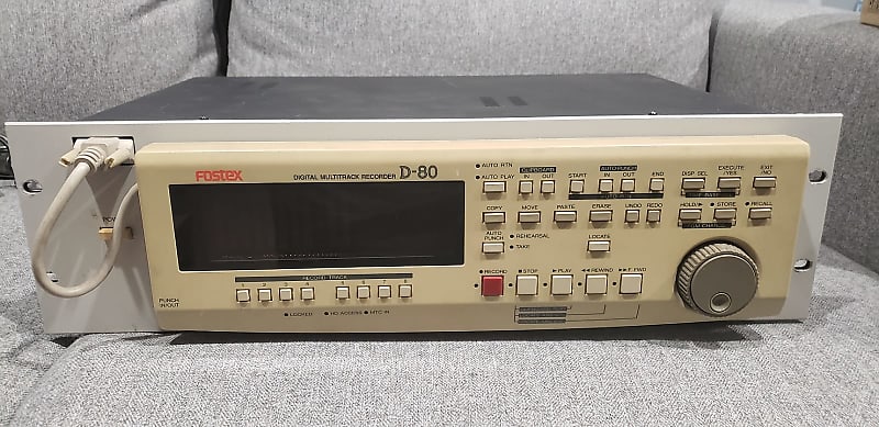 Fostex D 80 Digital 8 track recorder, rack mount | Reverb