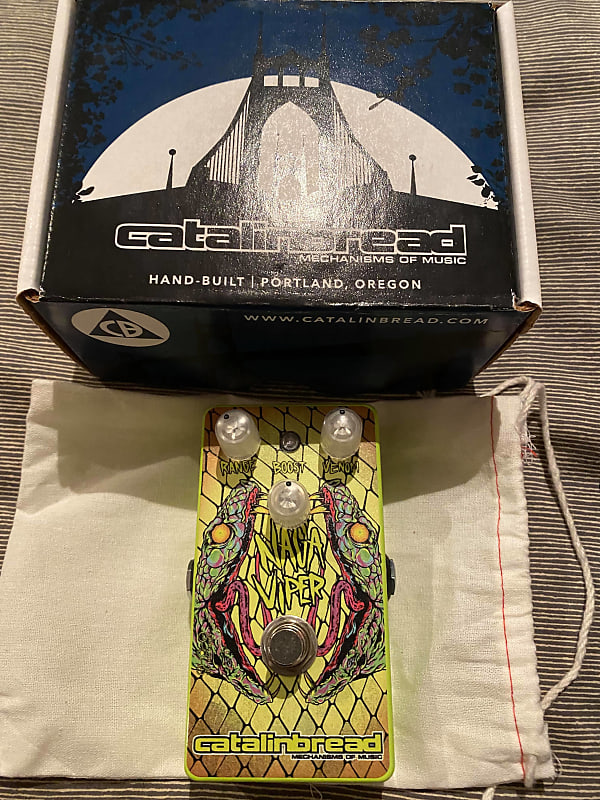 Catalinbread Naga Viper Treble Booster Limited Edition - | Reverb