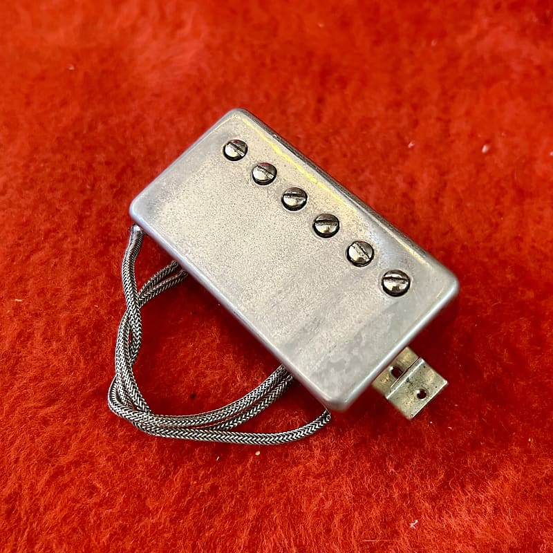 Gibson Tim Shaw PAF Humbucker pickup c 1982 - Nickel original | Reverb