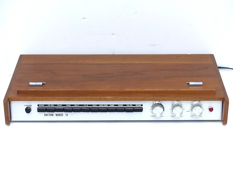 Vintage ACE TONE Rhythm Maker 12 Analog Drum Machine Working | Reverb