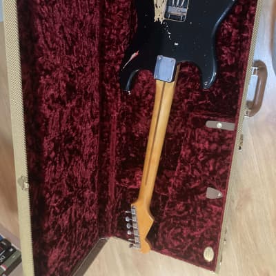 David Gilmour relic Stratocaster copy | Reverb