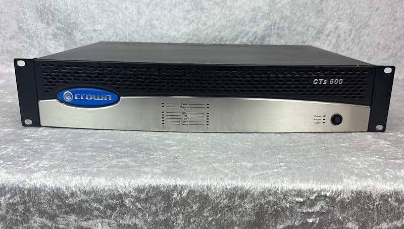 Crown CTS 600 2 channel power amp CTS600 | Reverb