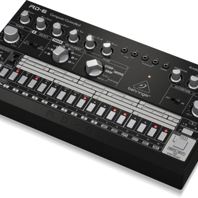 Behringer RD-6-BK Analog Drum Machine - Black | Reverb Canada