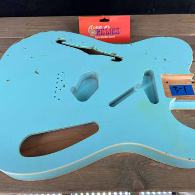 Real Life Relics Nitro 69 Thinline Tele® Telecaster® Body | Reverb
