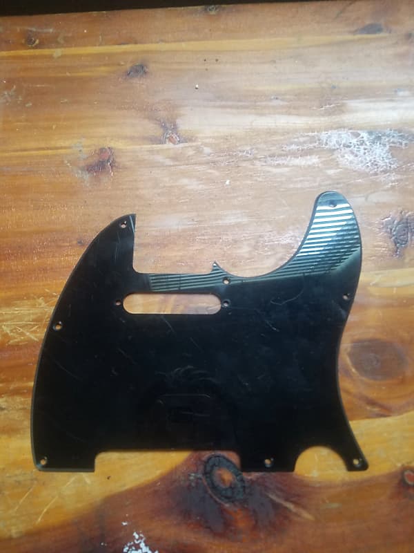 Warmoth Telecaster Pickguard 1-Ply Black | Reverb