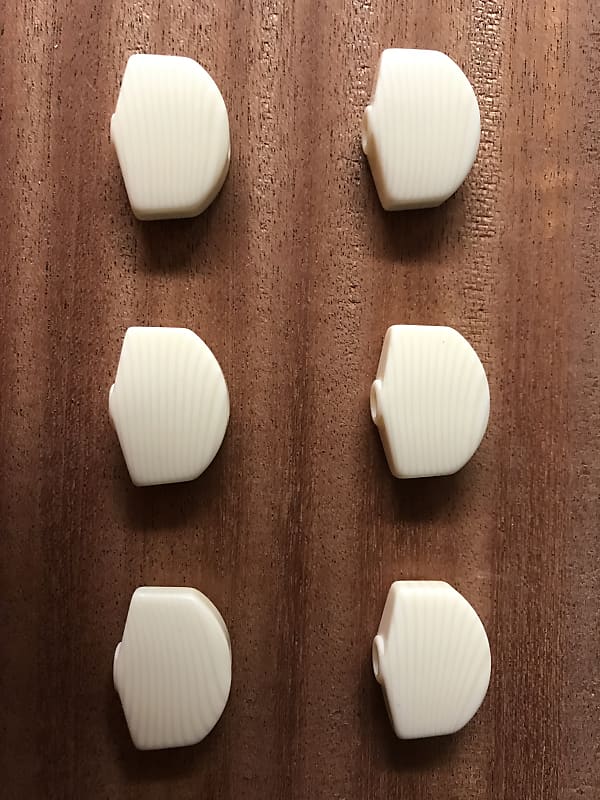 Ivoroid ( Faux Bone ) Tuner Buttons *GOTOH* | Reverb