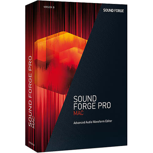 MAGIX SOUND FORGE PRO Mac 3 - Audio Waveform Editor | Reverb
