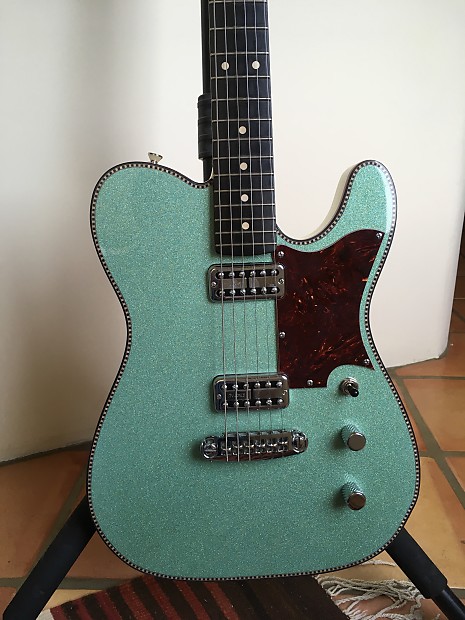 Red Rocket Atomic Two Tone 2016 Sea Glass | Reverb