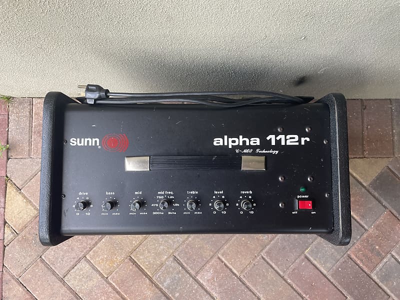 Sunn Alpha 112R C-MOS Technology Guitar Combo - Made In USA | Reverb