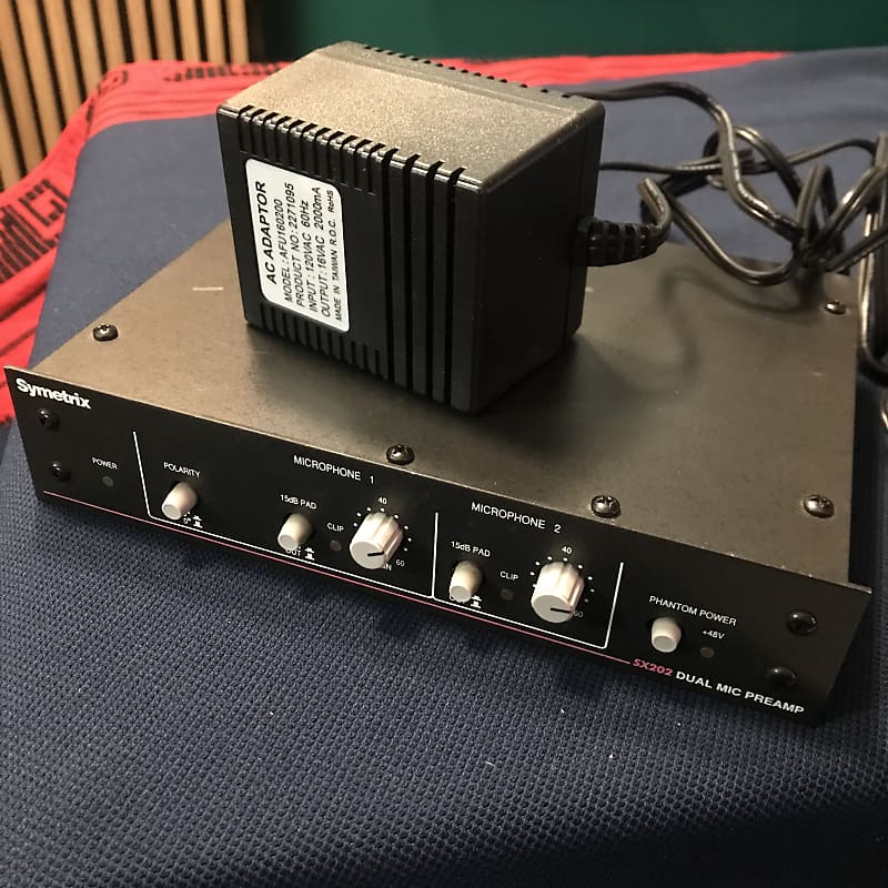 Symetrix SX202 Dual Mic Preamp ‘80s-‘90s | Reverb