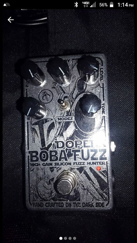 Dope FX Boba Fuzz Etched Aluminum | Reverb