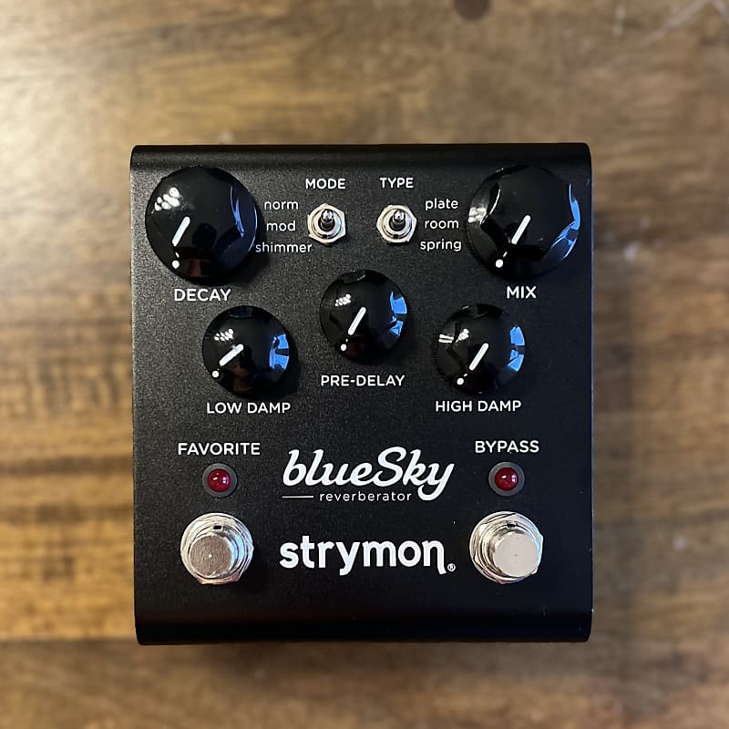 Strymon Blue Sky Reverberator V1 - Midnight Edition | Reverb