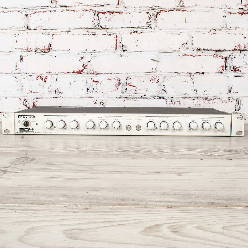 Aphex Model 204 Aural Exciter and Optical Big Bottom Rack | Reverb